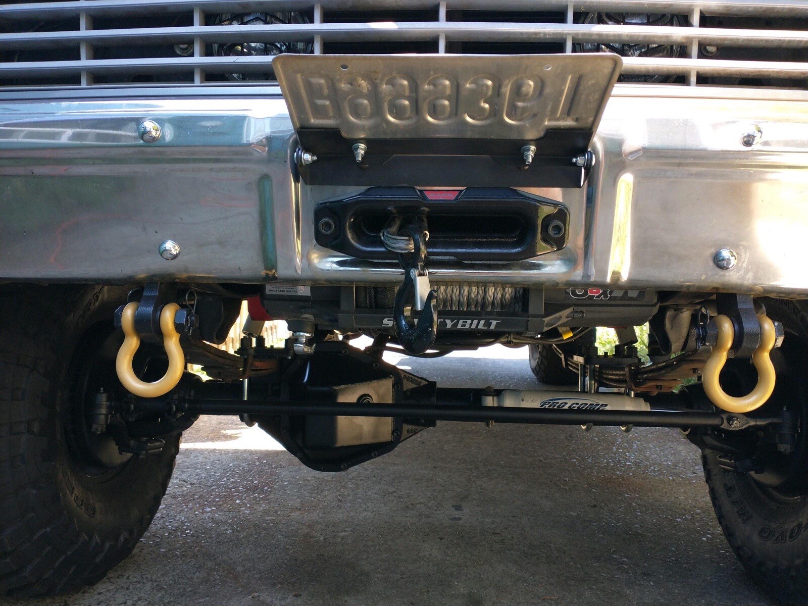 EV 81-87 GM Truck / 81-91 Suburban K5 Crewcab CUCV K30 Behind Bumper ...