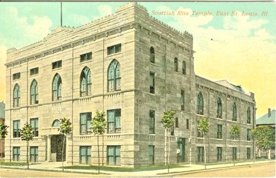 East St. Louis IL The Scottish Rite Temple | eBay