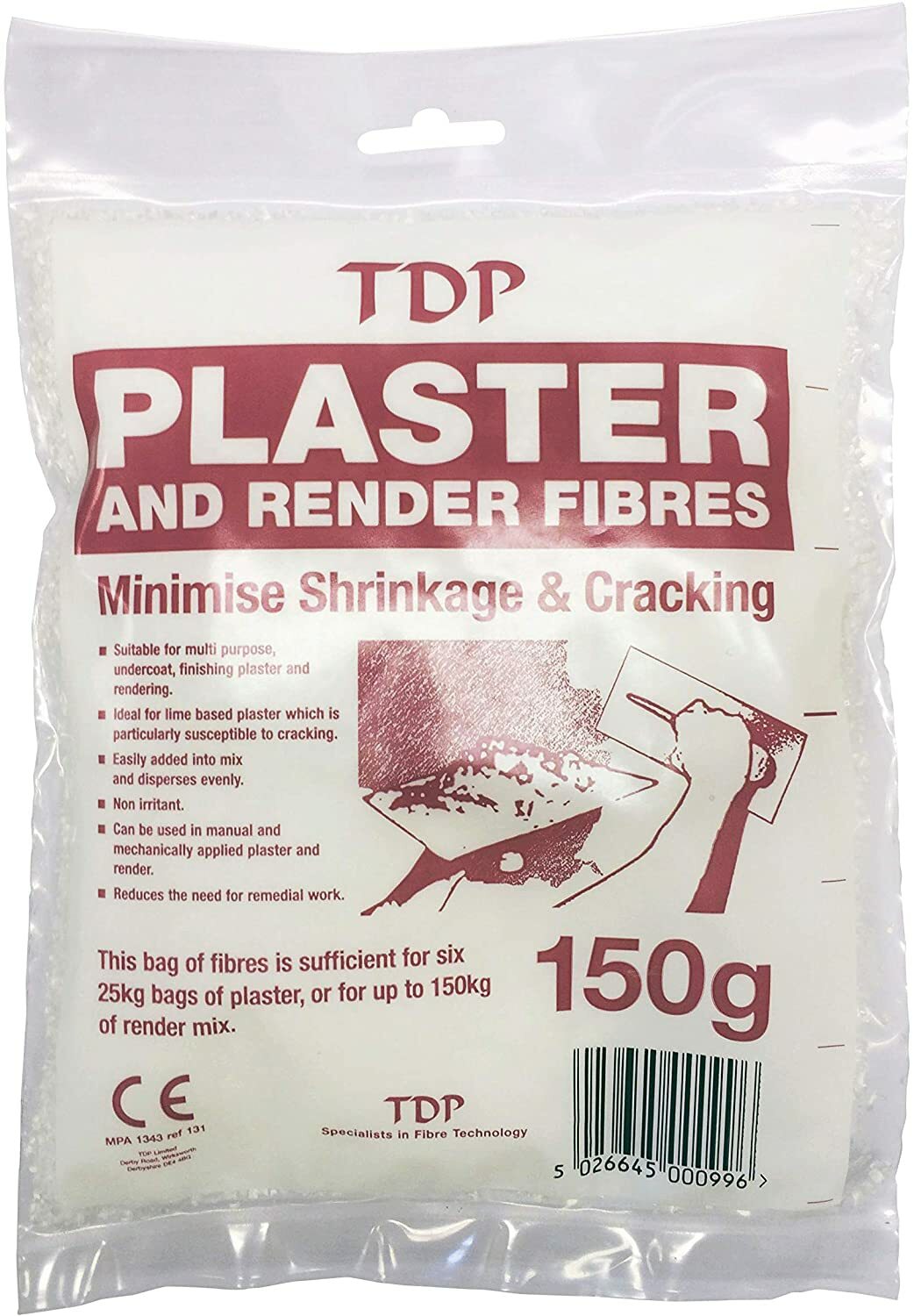 Plaster and Render Fibres Additive 2.2mm Fibres 150 Grams | eBay