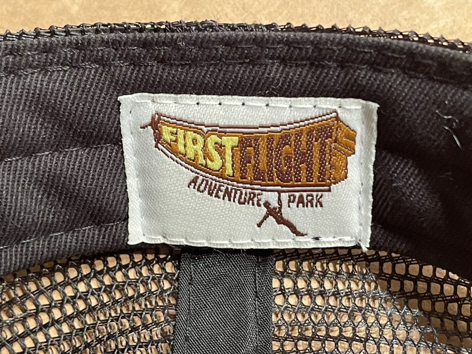 FIRST FLIGHT ADVENTURE PARK BASEBALL CAP HAT, OBX NAGS HEAD, NC, NEW ...