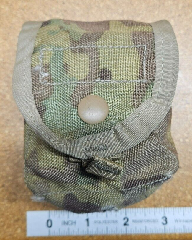 Lot of 5 USED USGI HANDGRENADE Pouches - OCP Multicam - MOLLE II ...