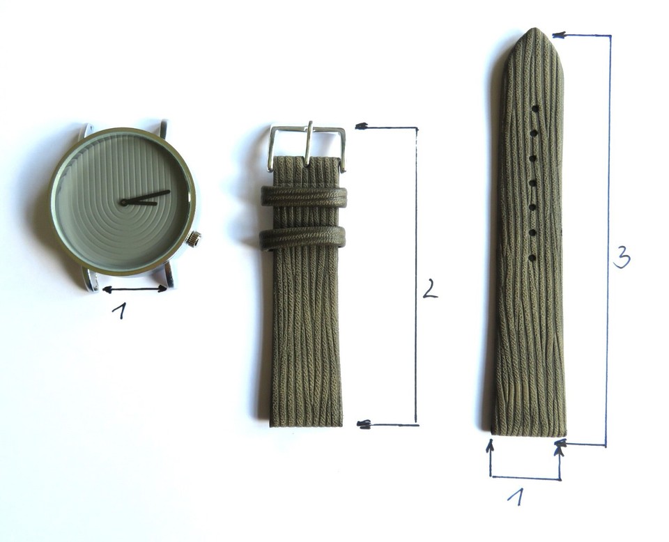 Fossil Original Replacement Textile Watch Band CH2732 Strap Black ...