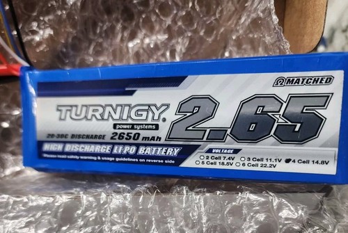 14.8v 4s Turnigy 2650mah 30C Lipo Battery With XT-60 Plug For Rc Car ...