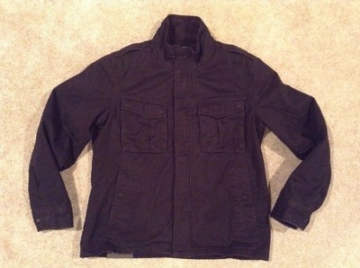 TIMBERLAND UTILITY WINTER JACKET COAT MILITARY COTTON BLACK FALL 09 MEN ...