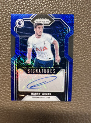 HARRY WINKS - 2021-22 Prizm EPL - Signatures Auto Blue Shimmer FOTL | eBay