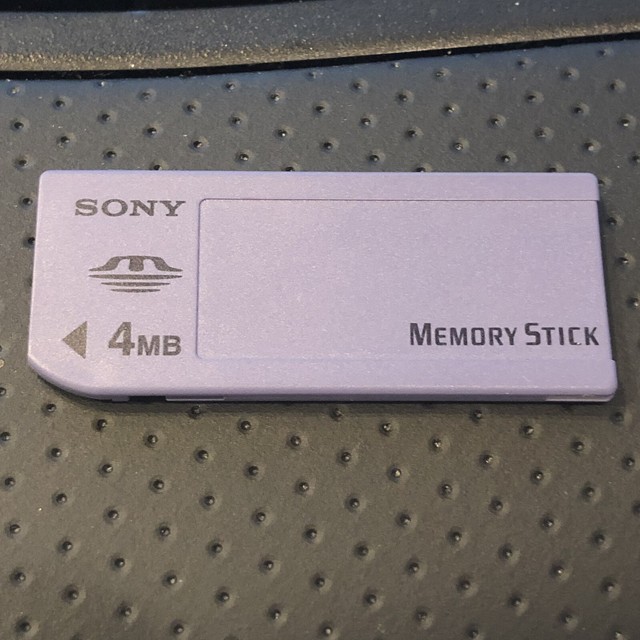 Sony 4MB Memory Stick Card - MSA-4A for sale online | eBay