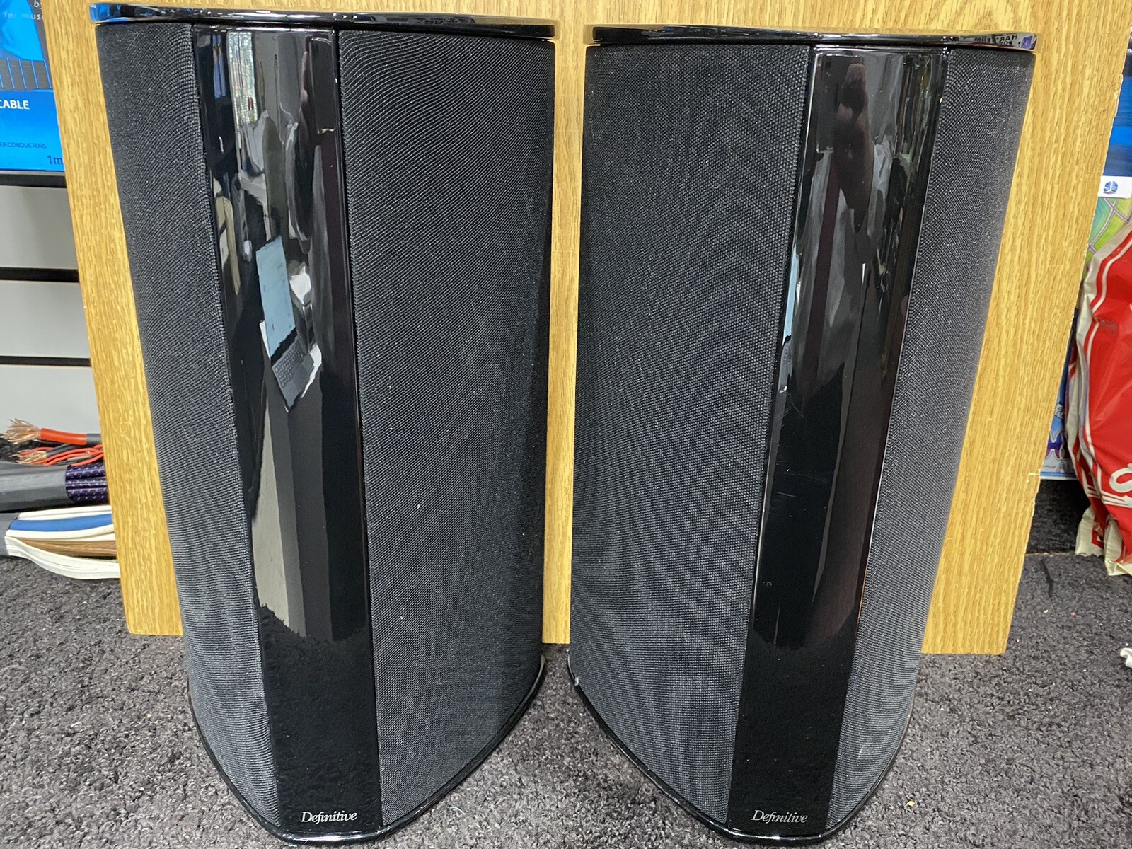Definitive Technology SR-8080BP Surround Speakers | Black | Wired ...