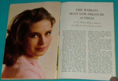 1965 TV ARTICLE ~ SHARYN HILLYER ACTRESS DOWNEY HIGH SCHOOL CALIFORNIA ...