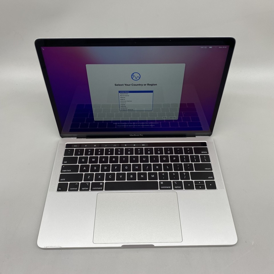 Apple MacBook Pro 2018 13" A1989 i5-8279U 16GB LPDDR3 256GB SSD Silver ...