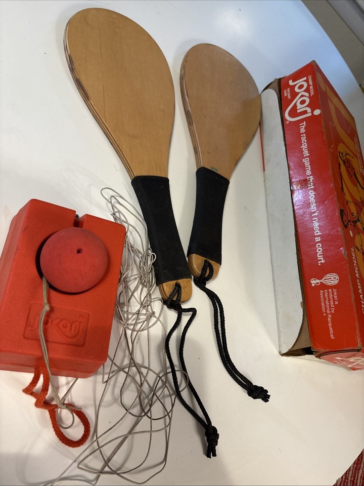Jokari Champ Model Racquet Paddle Ball Sport Game Vintage 1979 | eBay
