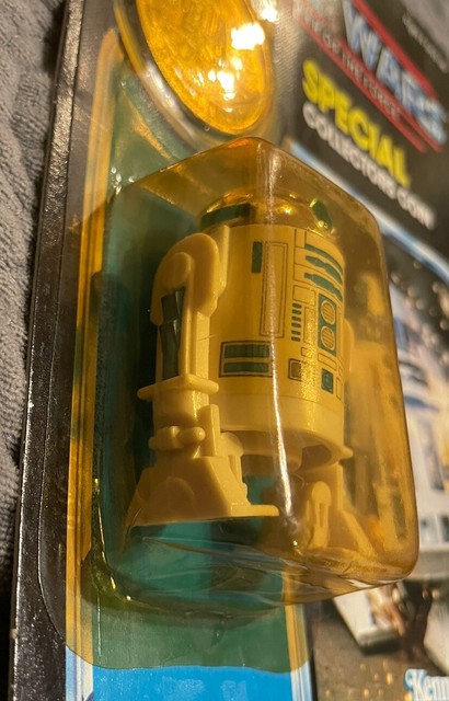 Vintage 1985 Kenner Star Wars 92 Back POTF R2-d2 Pop-up Lightsaber Card ...