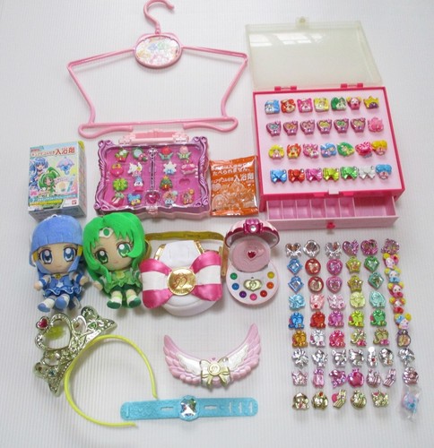 Smile PreCure Toy Smile Pact Glitter Force Compact Carry Deco Trunk ...