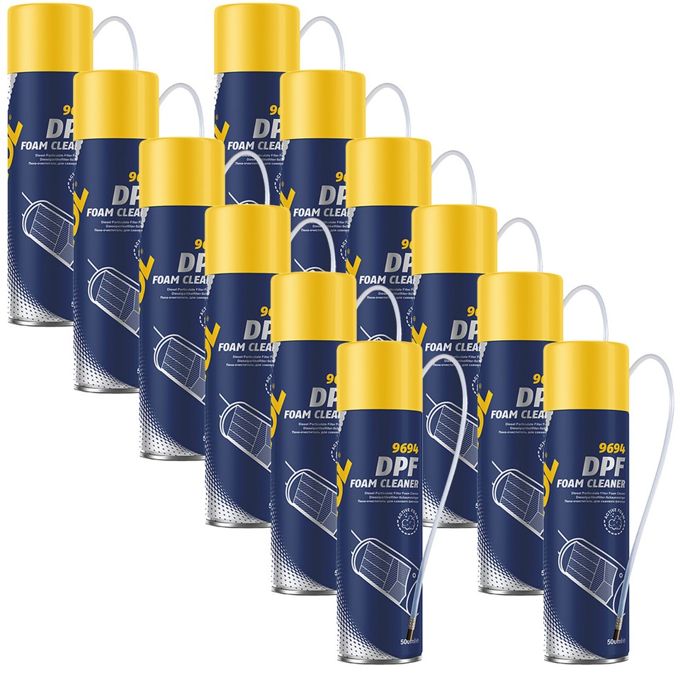 MANNOL DPF FOAM CLEANER 500ML DIESEL PARTICULAR FILTER SPRAY RESTORE ...