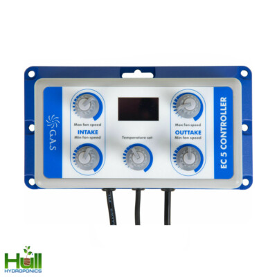 G.A.S EC5 Fan Speed Controller Growing Room Environment hydroponics EC ...