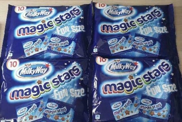 Milky Way Magic Stars Chocolate - Fun Size Bag (10x120 gm) for sale ...