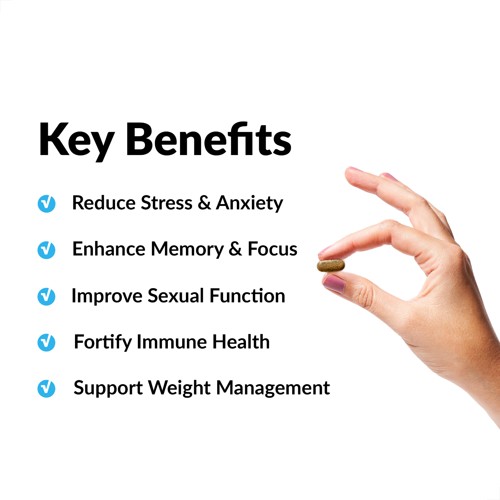 Force Factor Amazing Ashwa Tablets Ashwagandha Supplement for Stress ...