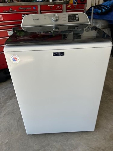 maytag washing machine WHITE IN COLOR AND TOP LOAD DESIGN HEAVY DUTY ...