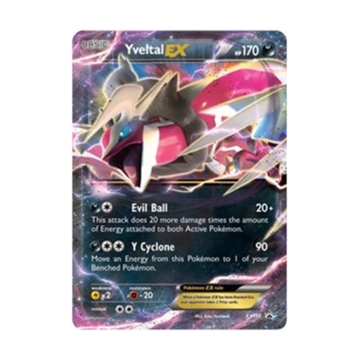 Pokemon XY Promos Yveltal EX - XY150 (Shiny) (P) #XY150 (Holo) Fair | eBay