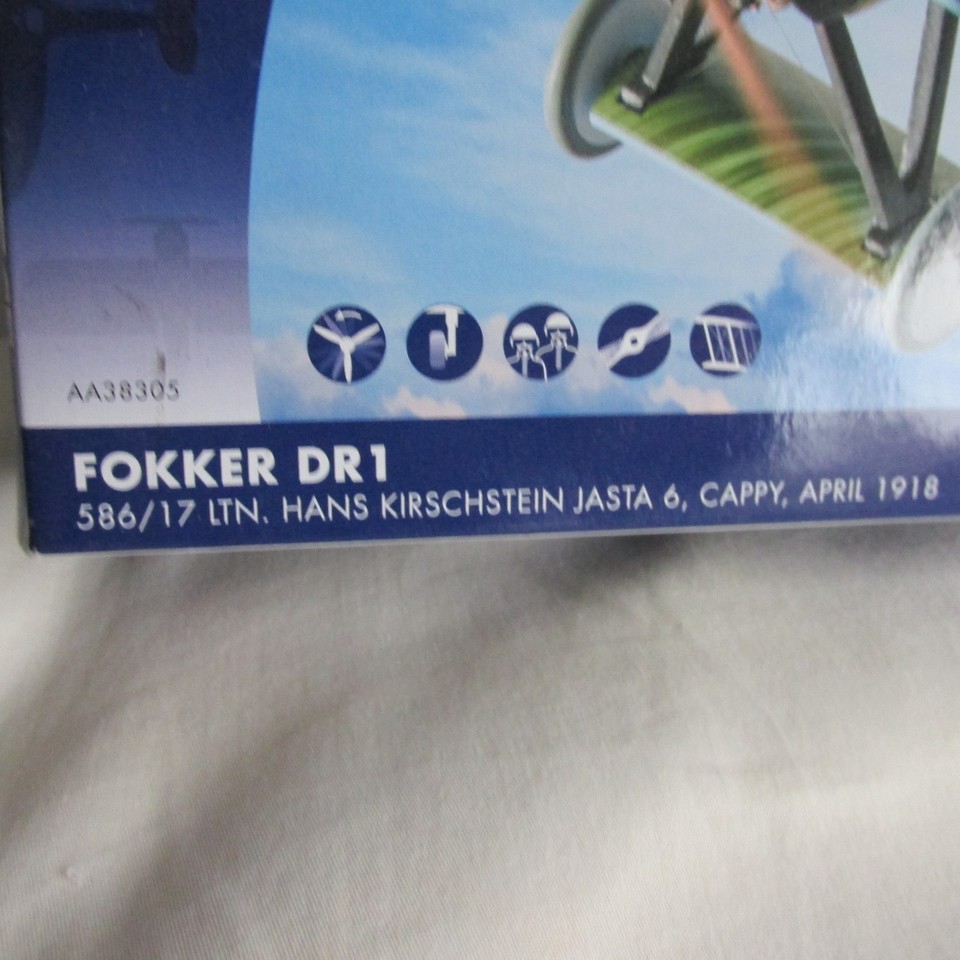 CORGI AVIATION ARCHIVE AA38305 FOKKER DR.1 HANS KIRSCHSTEIN 1918 1:48 ...