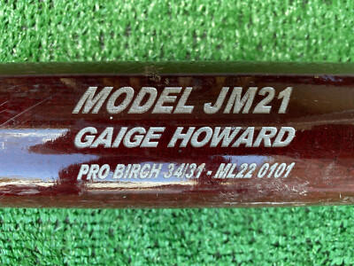 LOS ANGELES DODGERS GAIGE HOWARD GAME USED BASEBALL BAT | eBay