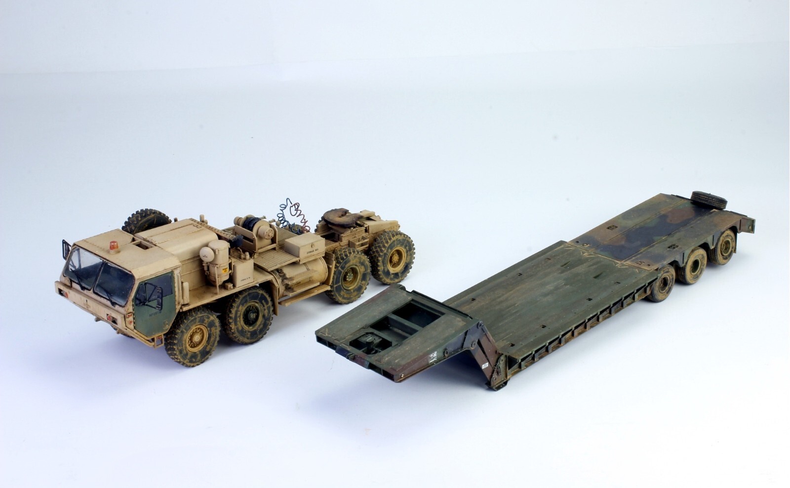 PreSale 1:35 ProBuilt M983A2 HEMTT Tractor with M870A1 Semi Trailer | eBay