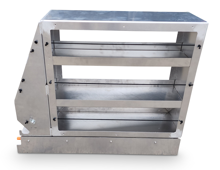 4WD Canopy Pantry Slideout Pullout with Paper Towel Holder Aluminium ...