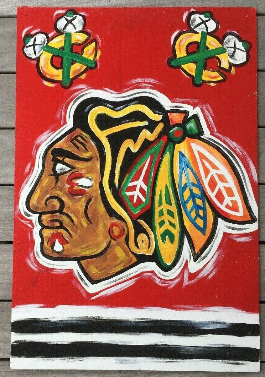 Chicago Blackhawks Painting