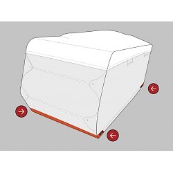 Adco 94863 Slide In Truck Bed Camper Cover For 10 Foot To 12 Foot ...