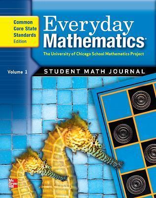 Everyday Mathematics Math Journal, Grade 2, Vol- paperback, 0076576345 ...