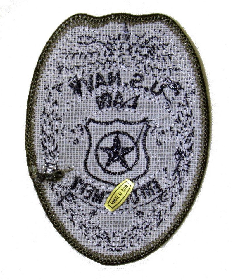 AUTHENTIC U.S. Navy Police - Law Enforcement Badge Patch – NEW | eBay