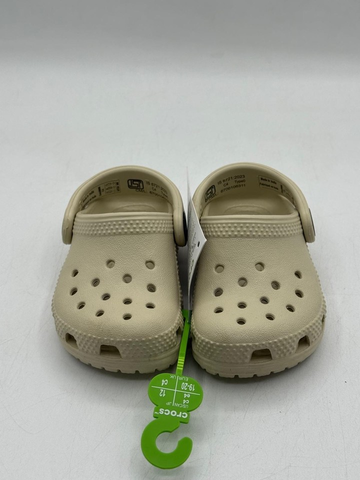 Crocs Kids Classic Clog Bone 206990-2Y2 US Kid's C 4 | eBay