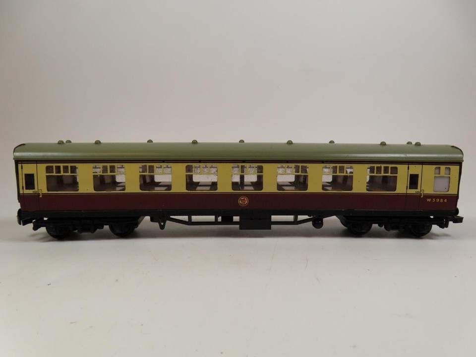 Hornby Dublo 4061 Open Corridor Coach 2nd Class W.R., OO, VNMB! | eBay UK
