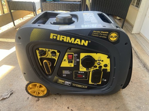 FIRMAN W02981F 3200/2900 Watt Recoil Start Inverter Generator ...