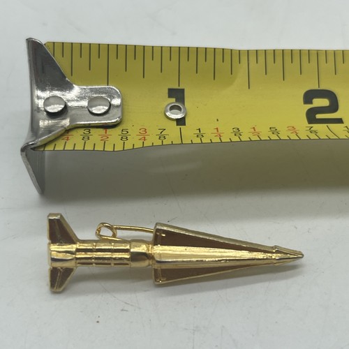 Vintage Military NIKE Hercules Missile Pin Metal Gold Tone Pin | eBay
