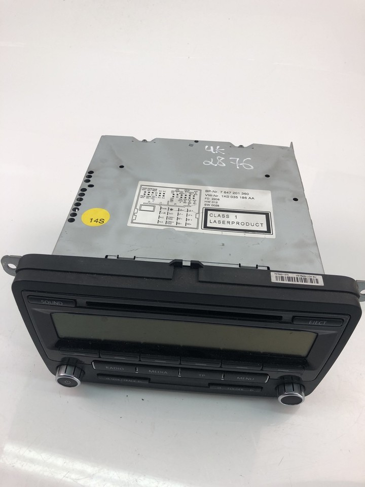 VW GOLF VI 5K1 Musik-Player ohne GPS 1K0035186AA 23831688 | eBay