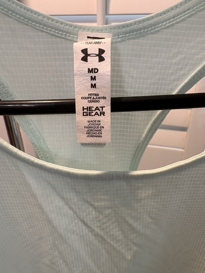 Under Armour Women's CoolSwitch Running Tank Top Pale green Racerback ...