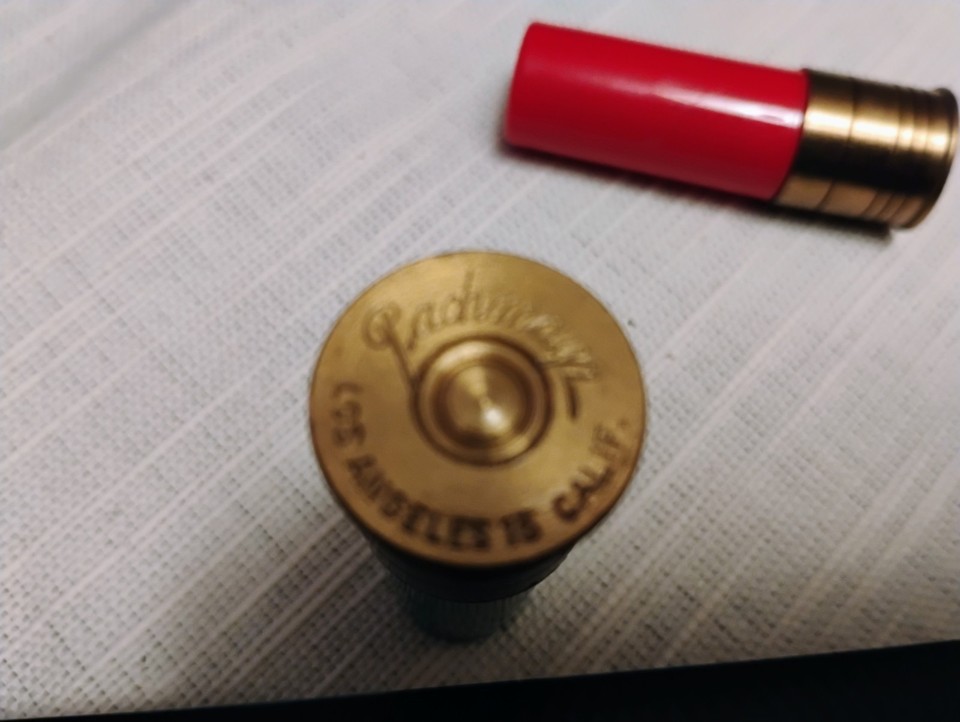 Sale Vintage 1950s Pachmayr Los Angeles Shot Gun Shell Red & Green S ...