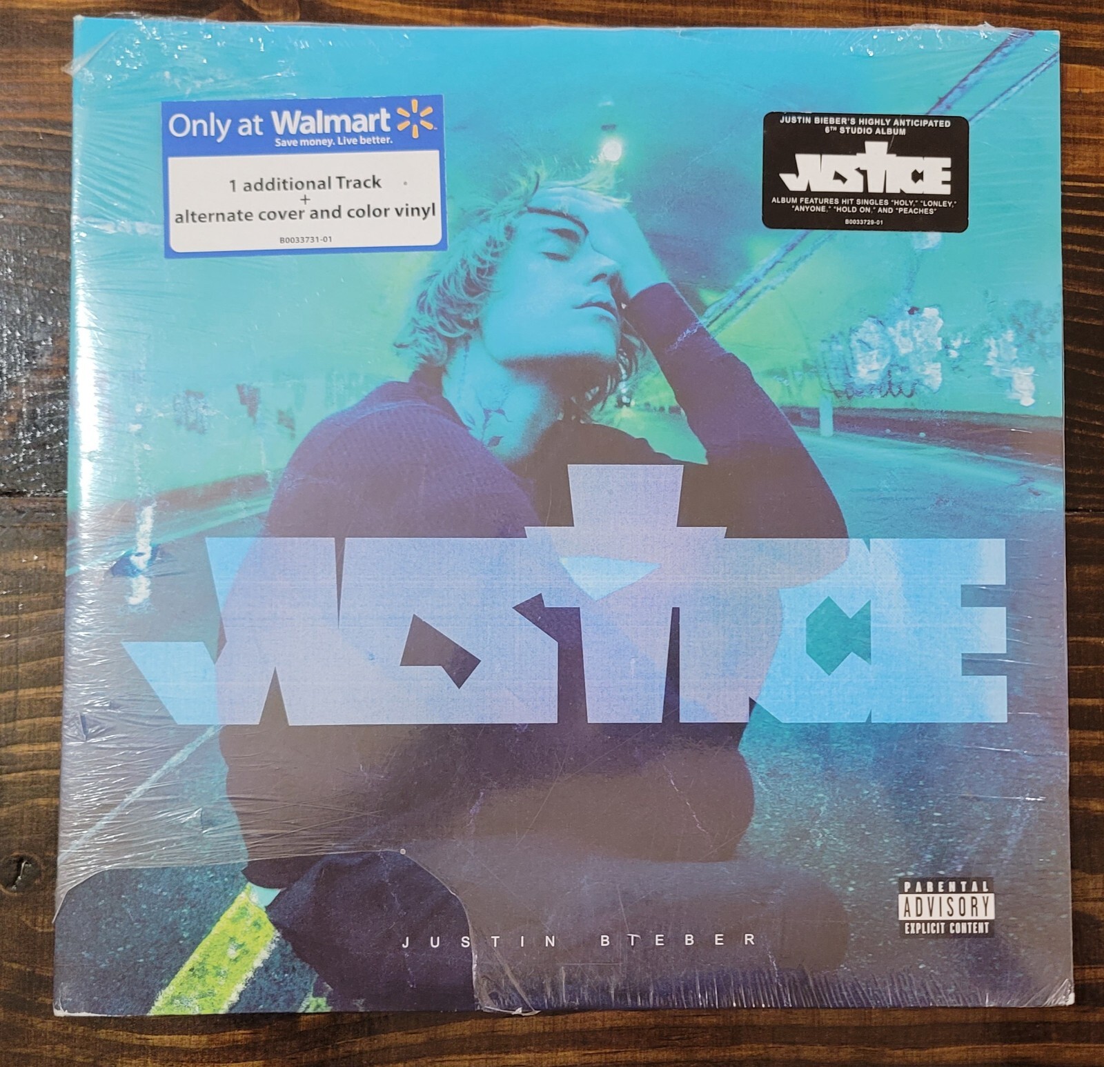 Justin Bieber - Justice Exclusive Edition (2LP Gold Colored Vinyl, 2021 ...