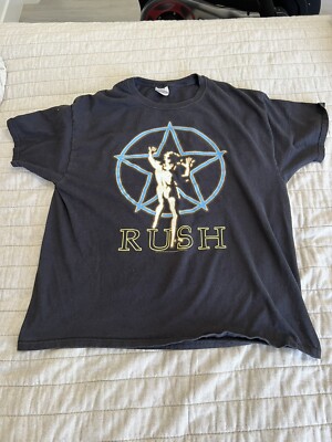 Vintage Rush Band Tee VTG XL | eBay