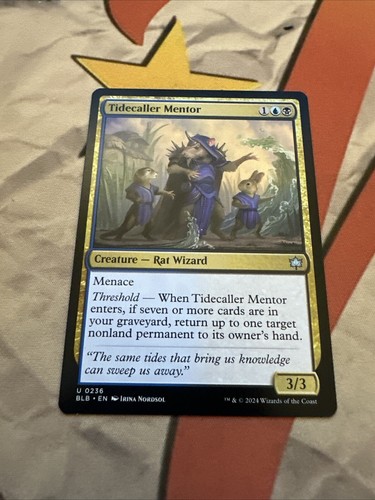 x1 Tidecaller Mentor (Regular) Bloomburrow MTG (BLB) ~ U | eBay