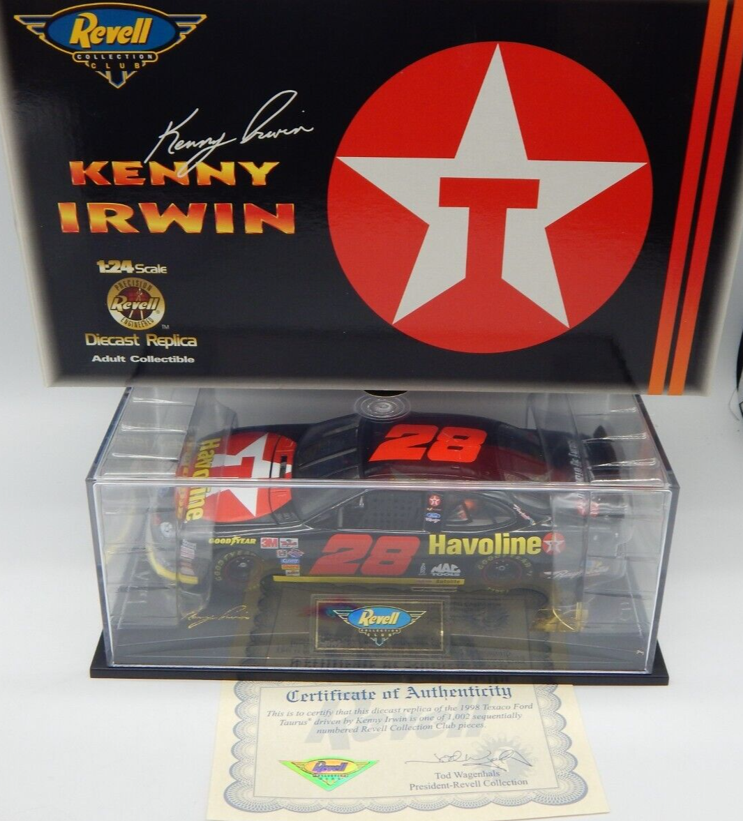 1998 KENNY IRWIN #28 HAVOLINE 1:24 NASCAR Revell Diecast (RTC128) | eBay
