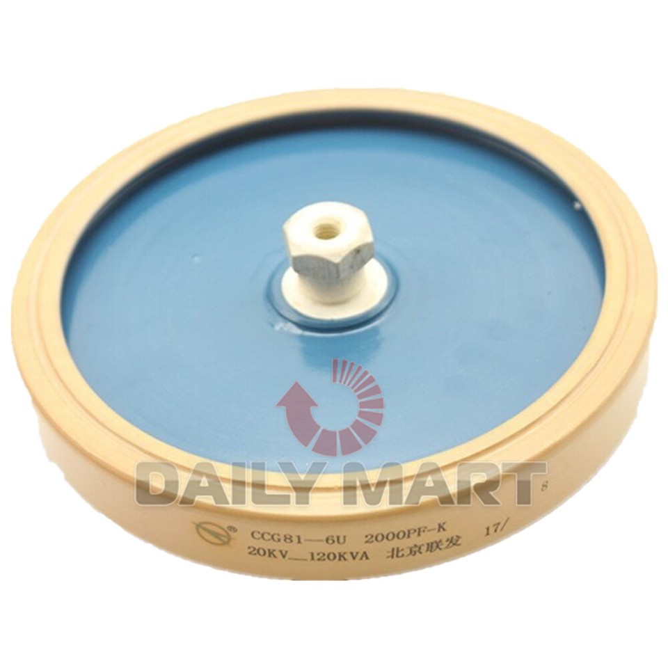 New In Box CCG81-6U 2000PF-K High Frequency Ceramic Capacitor 20KV ...