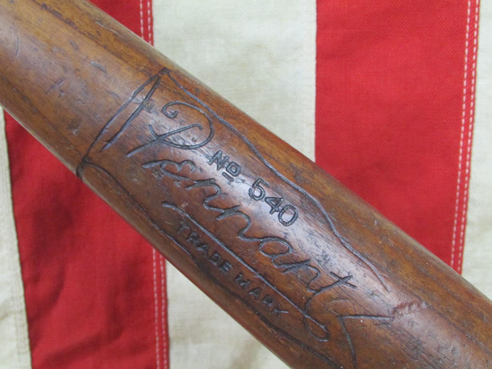 Vintage 1940s Pennant Wood Baseball Bat No.540 Regulation Softball 33 ...