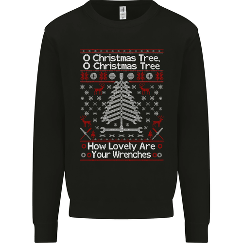 O Christmas Tree Deliziose Chiavi Meccaniche Uomo Felpa Maglione | eBay