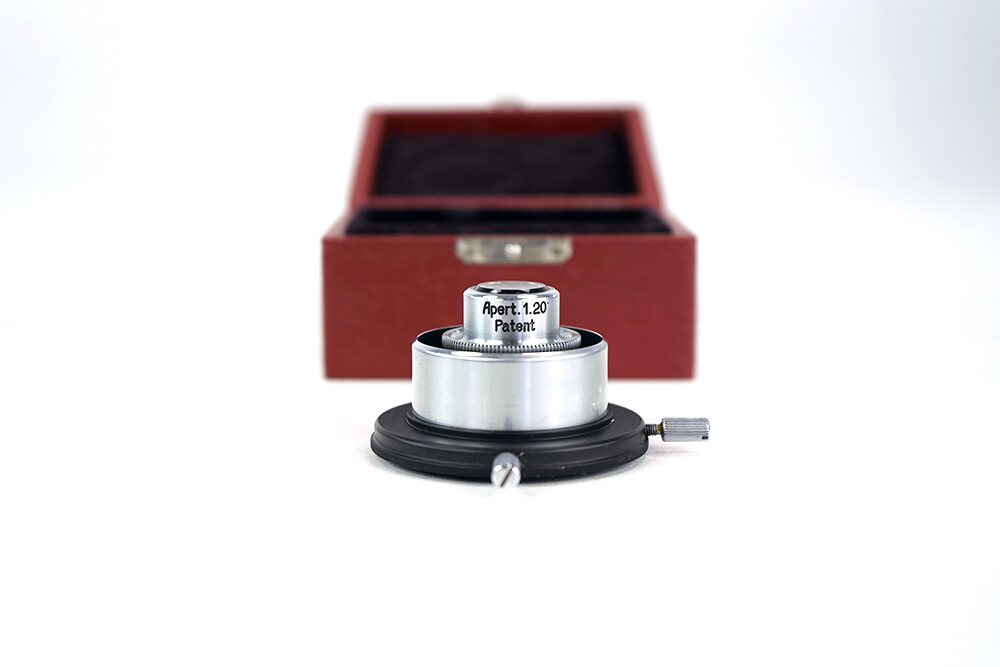 Ernst Leitz Wetzlar Microscope Objective Apert. 1.20 Patent | eBay