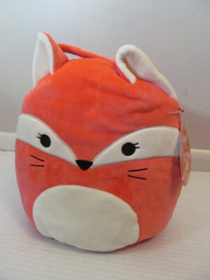 Squishmallows Plush Fifi the Fox Treat Pail with Carry Handle ...