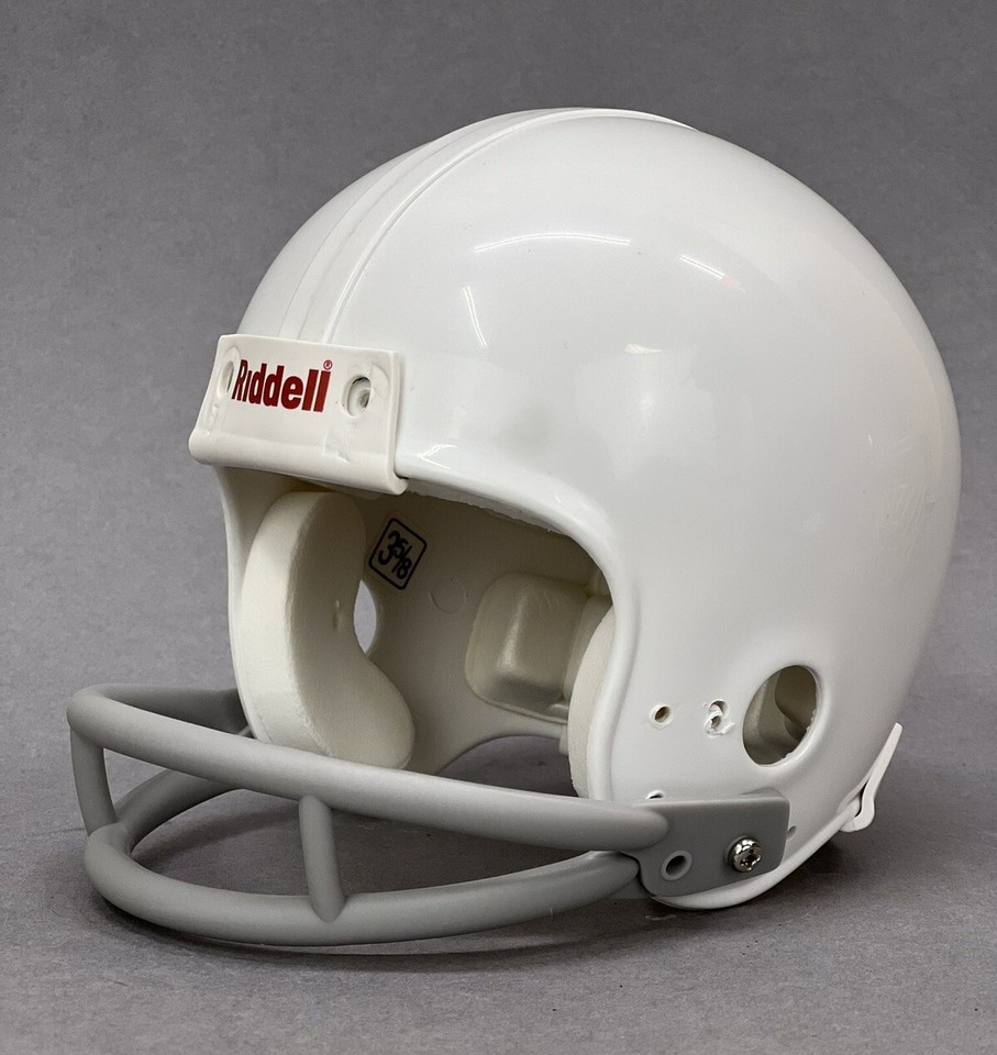 3D Printed Vintage Two-Bar Riddell VSR4 Mini Football Helmet Upgrade ...
