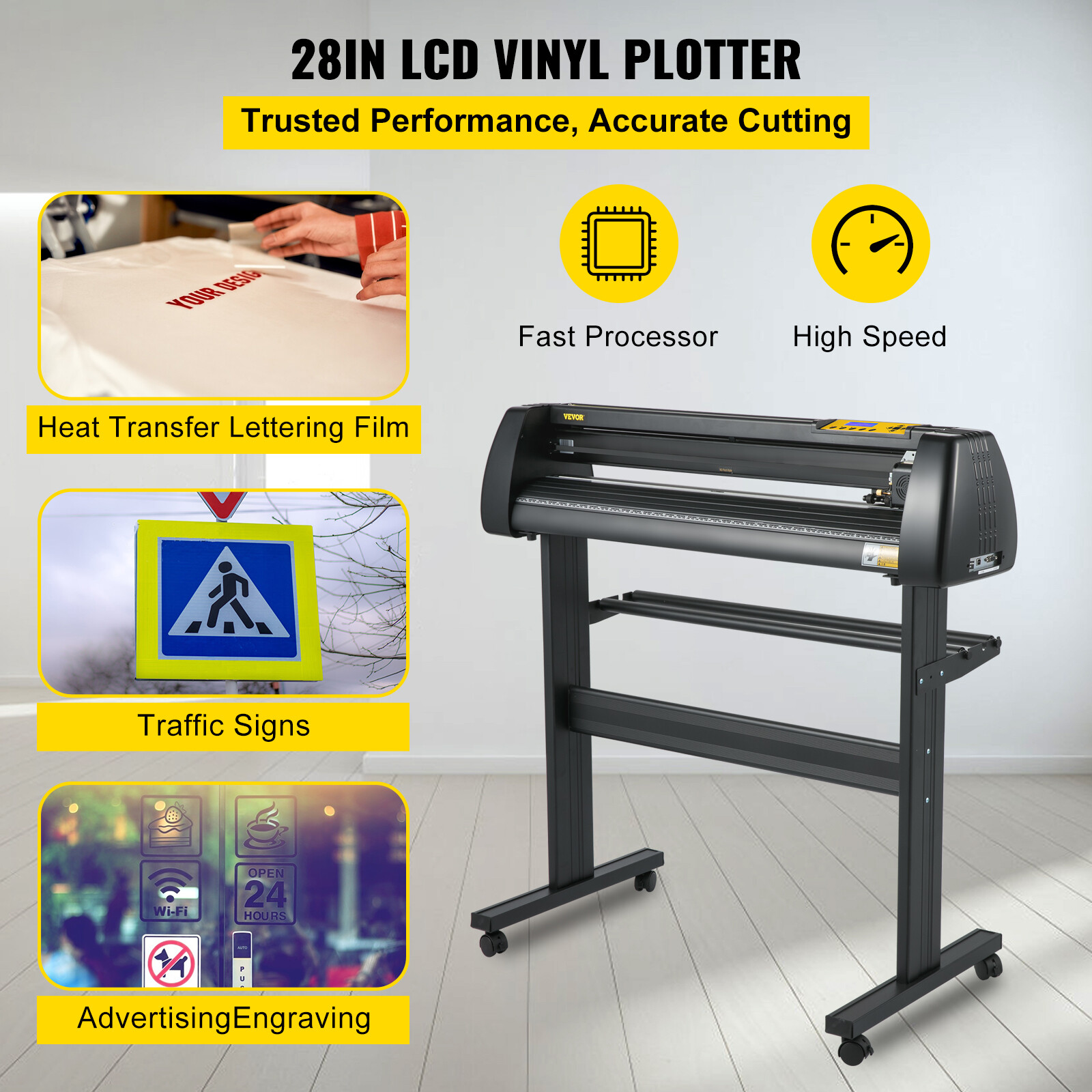 Vinyl Cutter Plotter Cutting 28" Sign Maker Making Kit Usb Port Craft ...