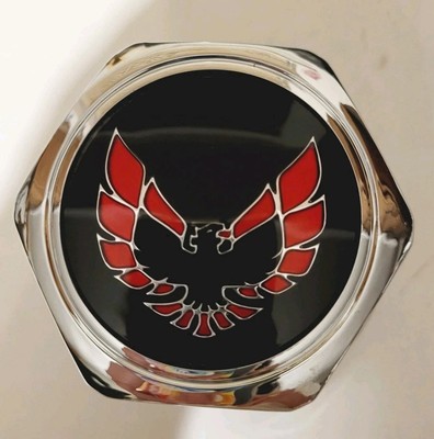 1977-1981 Pontiac Trans Am Snowflake Wheel Center Cap Black & Red | eBay