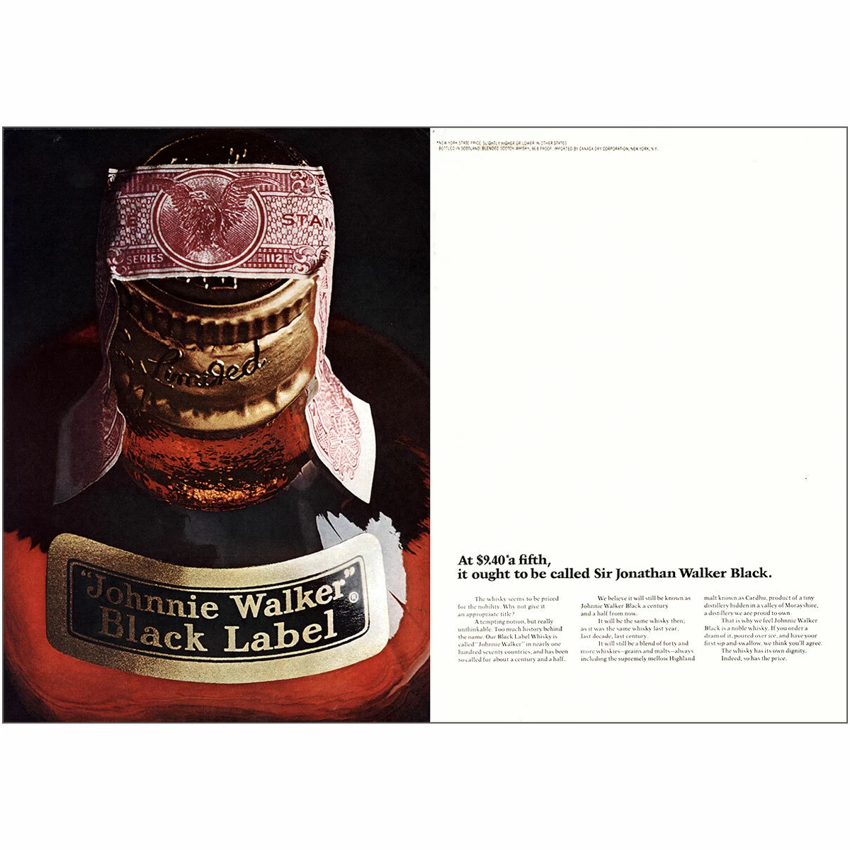 Johnnie Walker Black Label Print